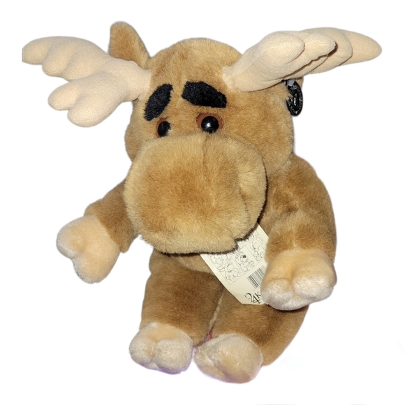 Toys | Vintage 24k Polar Puff Play Talkin Junior The Moose Stuffed Hand ...